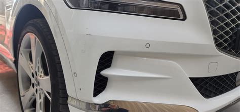 양산양산시외형복원전문점 고고덴트샵 Gv80 앞범퍼 복원 작업 문콕 덴트 범퍼 휀다 교환 수리 복원 판금 도색 광택 유리막 녹 제거 잘하는 집 추천