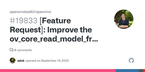 [feature request] improve the ov core read model from memory api