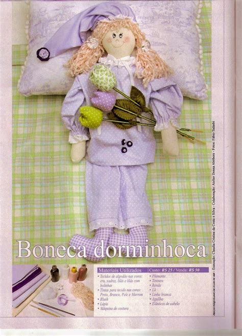 Feltromara Boneca Dorminhoca