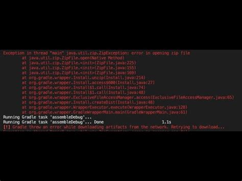 How To Fix SOLVE Java Util Zip ZipException In Flutter Project Fix Flutter YouTube