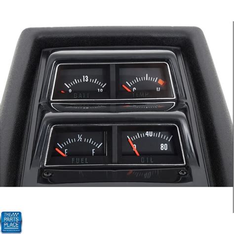 68 72 Nova Console Assembly Automatic W Console Gauges And Volt Gauge