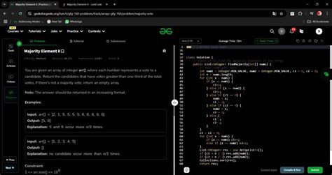 Sanjana Yadav On Linkedin Gfg160days Problemsolving Dsa Coding