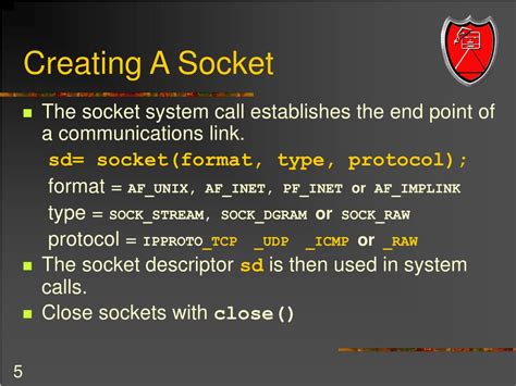 Ppt Introduction To Programming In C With Sockets Powerpoint