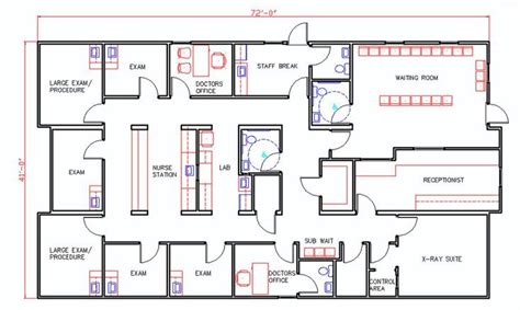 Clinics Doctors Offices Hospital Floor Plan Clinic Design Medical