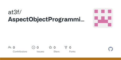 Github At F Aspectobjectprogramming