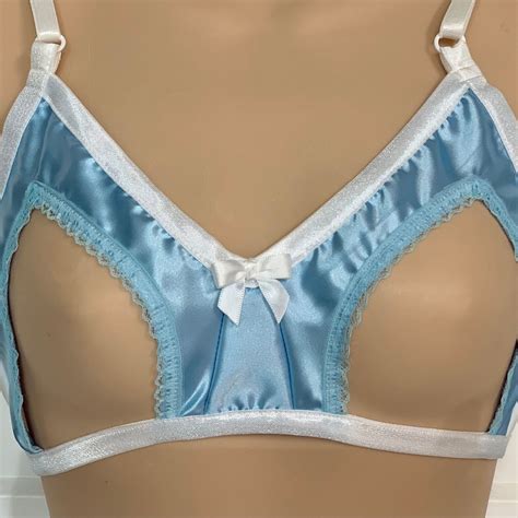 Open Tip Bra Etsy