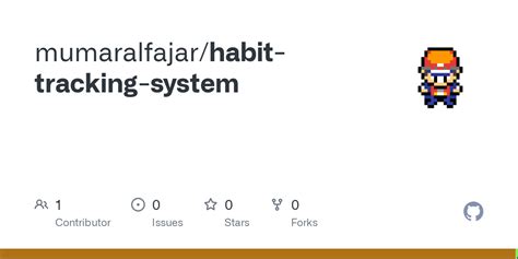 Github Mumaralfajarhabit Tracking System