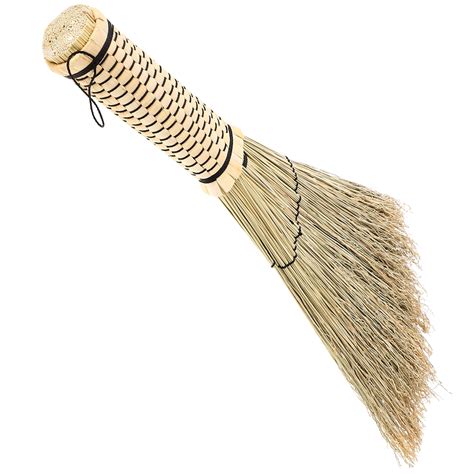 Lexsomeo Corn Whisk Broom Small Corn Broom Short Handle Hand Broom