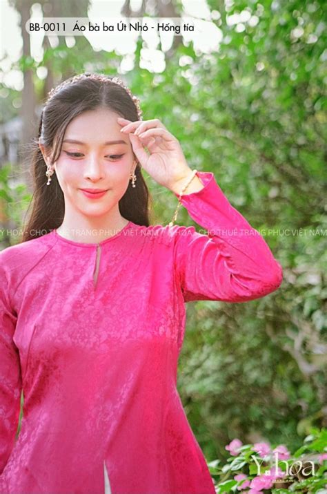 Áo Bà Ba Việt Phục Ý Hoa