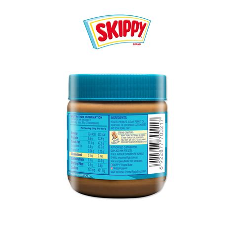 SKIPPY® 340g Creamy Peanut Butter - Goh Joo Hin Pte Ltd