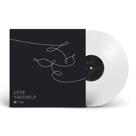 Bts Love Yourself 轉 ‘tear White Vinyl Vinilos Alvaro