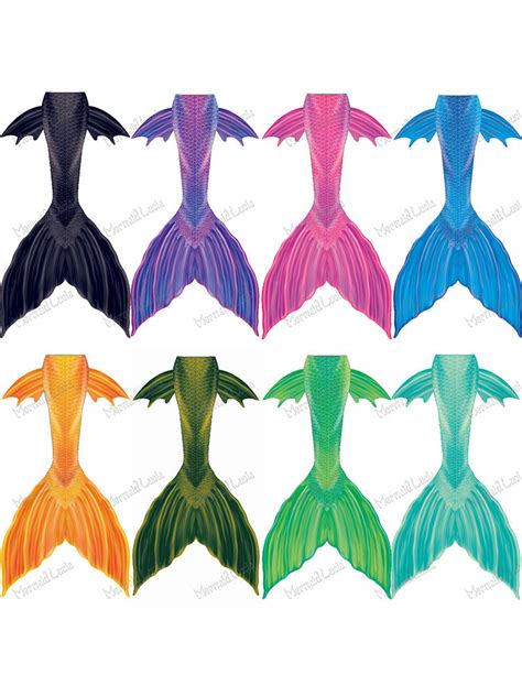Fantasy Illusion Mermaid Tail Color 23 Blue Purple