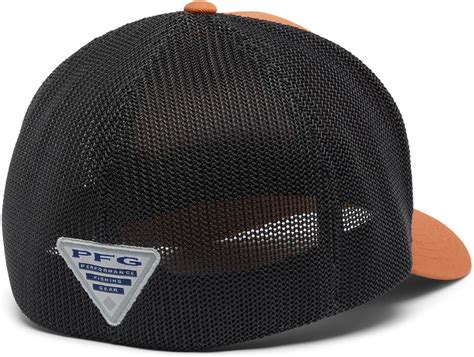 Columbia Unisex Pfg Logo Mesh Ball Capdusty Orangenew Mint Columbia