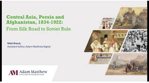 Archives Direct Central Asia Persia And Afghanistan 1834 1922 From