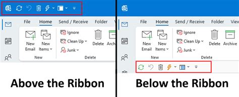 How To Customise The Quick Access Toolbar In Outlook The Training Lady