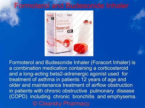 Formoterol And Budesonide Inhaler Foracort Inhaler ODP