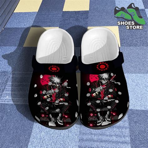 Kakashi Anime Crocs Clog Shoes Anime Crocs Cartoon Crocs Inspire