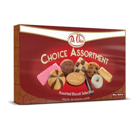 De Vries Choice Assortment 800gr The Cookie Factory Shop Take App