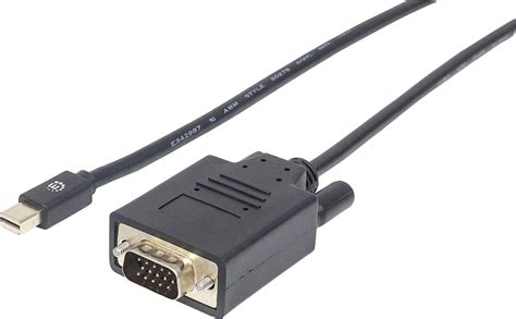 Manhattan Mini-DisplayPort / VGA Anschlusskabel [1x Mini-DisplayPort ...
