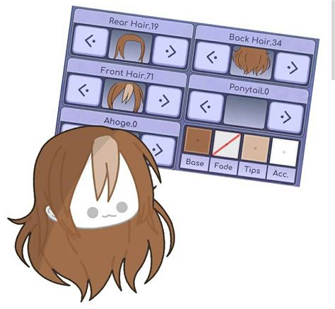 79 Gacha Life Girl Hair Ideas Character Outfits Club Hairstyles