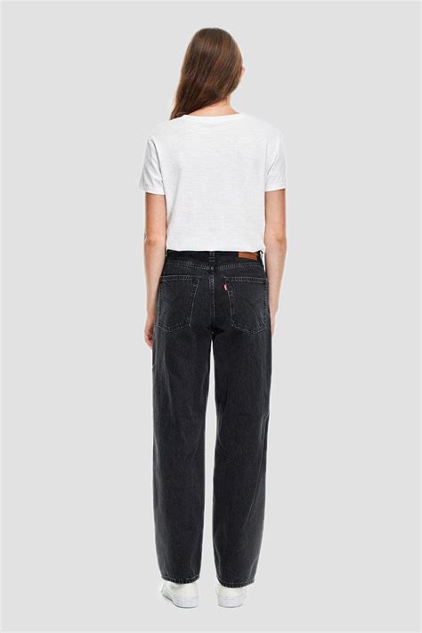Женские черные джинсы Baggy DAD Levi’s® A3494;0014 — Ultrashop