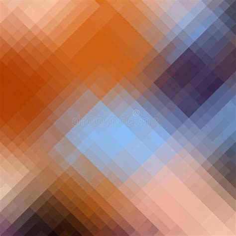 Geometric Abstract Pattern In Low Poly Style Stock Vector Illustration Of Pixels Gradient
