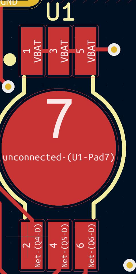 Circle Copper Fill R Kicad