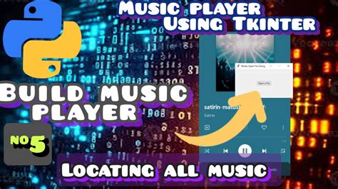 How To Create Music Player Using Python With Tkinter Locating All