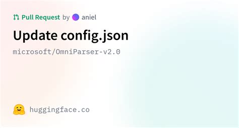 Microsoftomniparser V20 · Update Configjson