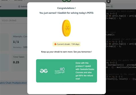 gfg160 geekstreak2024 codingchallenge codingjourney ambuj chaubey