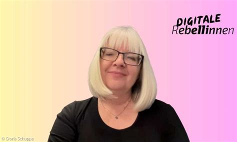 Doris Schuppe Macht Fit Für Digitalien Eine Vielseitige Frau Mit