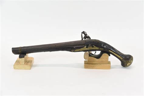 Antique Muzzle Loading Flint Lock Pistol No Pal Required