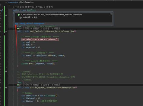 使用 xunit 快速编写 应用单元测试 csdn博客