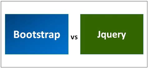 Bootstrap Vs Jquery Comparison Guide