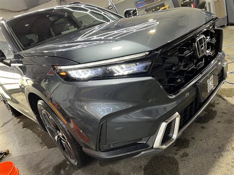 2023 Honda Crv Hybrid Meteorite Gray Metallic — Detailership™