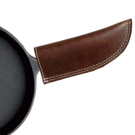 Tuzech Handmade Leather Hot Handle Pan Handle Potholder Double Layer