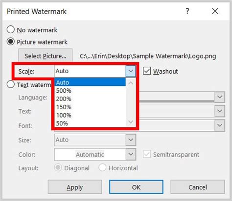 How To Insert And Modify Image Watermarks In Microsoft Word