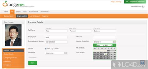 orangehrm download