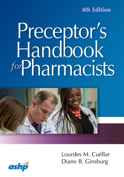 Preceptors Handbook For Pharmacists Ashp