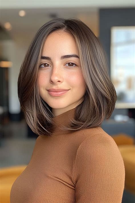32 Low Maintenance Medium Length Haircuts Classic Layered Bob With