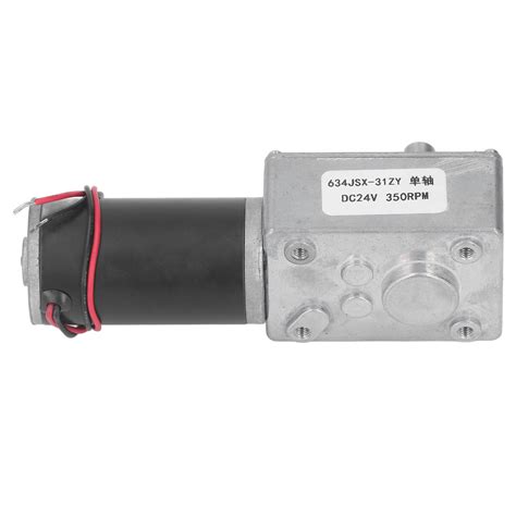 dc geared motor forward reverse rotation self locking aluminum alloy