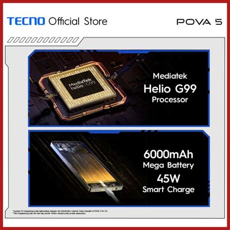 Jual Tecno Pova Nfc Gb Gb New Ori Garansi Resmi By Infinix Blue Di Seller Cashop