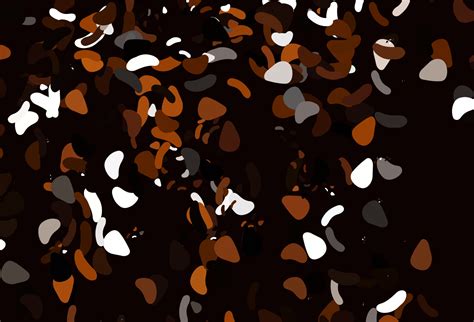 Light Orange Vector Background With Abstract Forms 7529645 Vector Art At Vecteezy