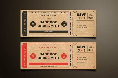 23 Elegant Event Ticket Examples To Download