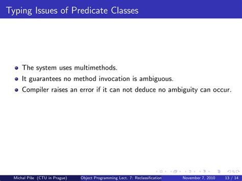 Reclassification Ppt