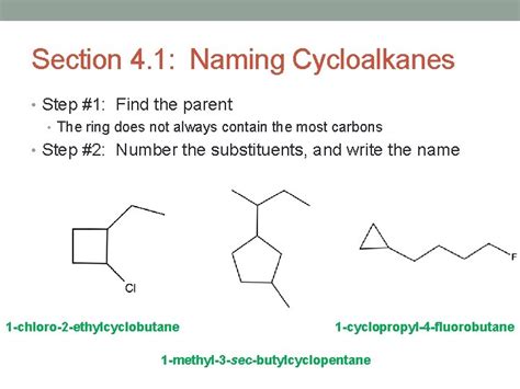 CHAPTER 4 Organic Compounds Cycloalkanes And Their Stereochemistry