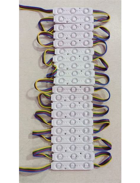 Plastic Rectangle Rgb Led Light Module For Lighting White At 15 Piece In Kolkata
