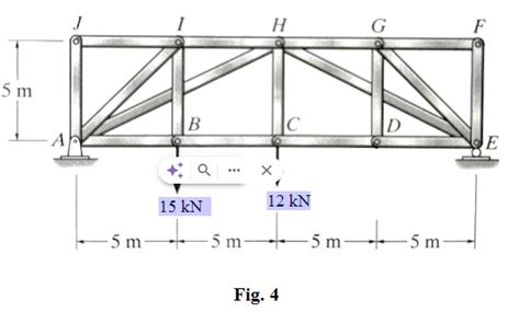 Solution Cve1222 Structural Analysis 1 Coursework Ntu Singapore A Truss Is Loaded With Two
