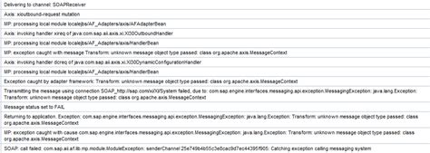 Content Type In Axis Receiver Adapter SAP Community