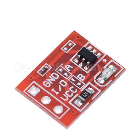 Jual TTP Touch Sensor Sentuh Capasitive Self Locking Switch Modul Sakelar Sentuh Shopee